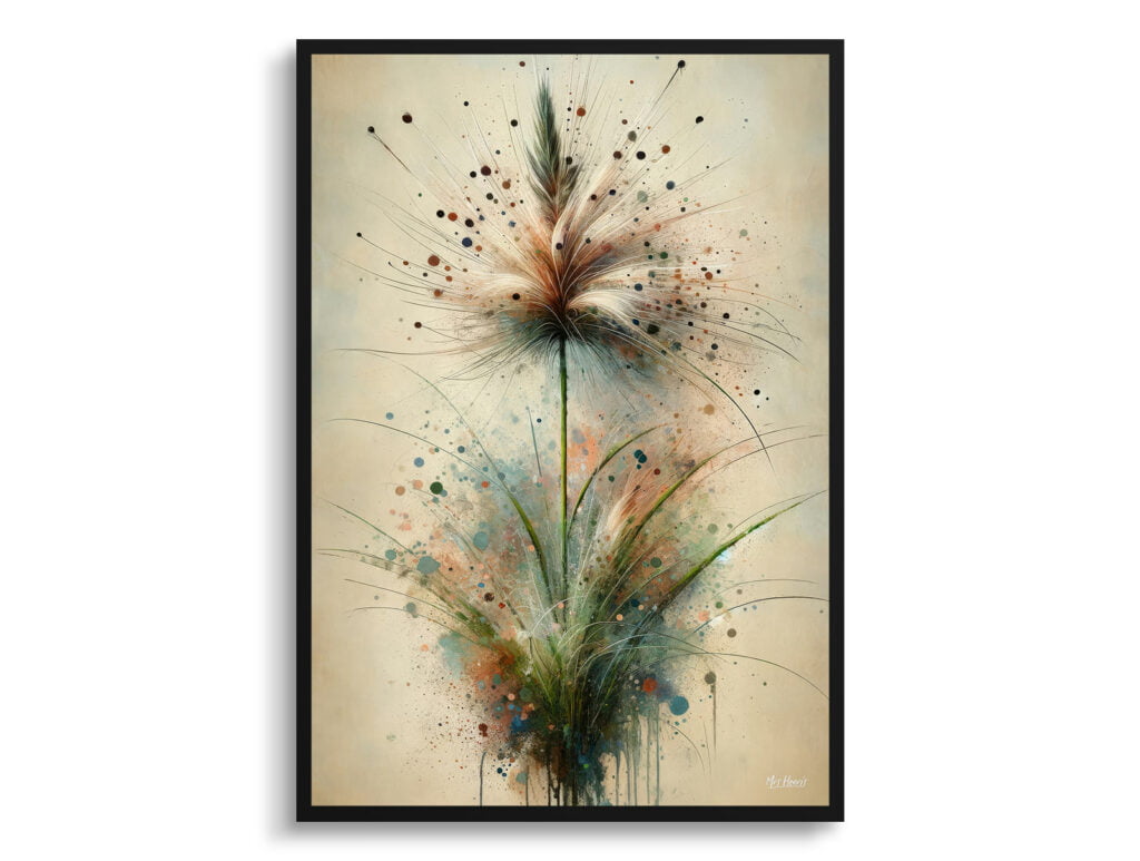 Japanese Sedge (Carex Oshimensis Everillo) Oil Painting Art Print ...